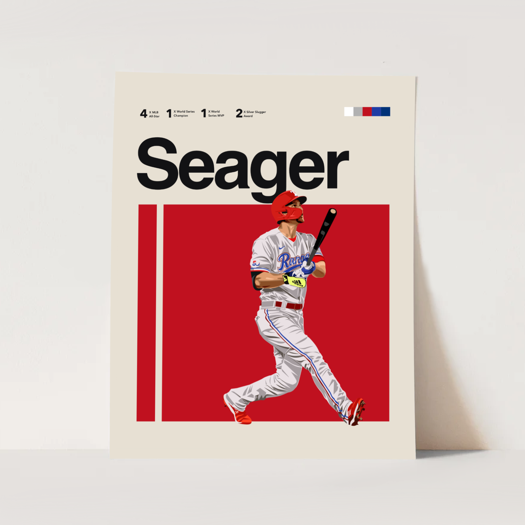COREY SEAGER POSTER – ShootYourShotArt
