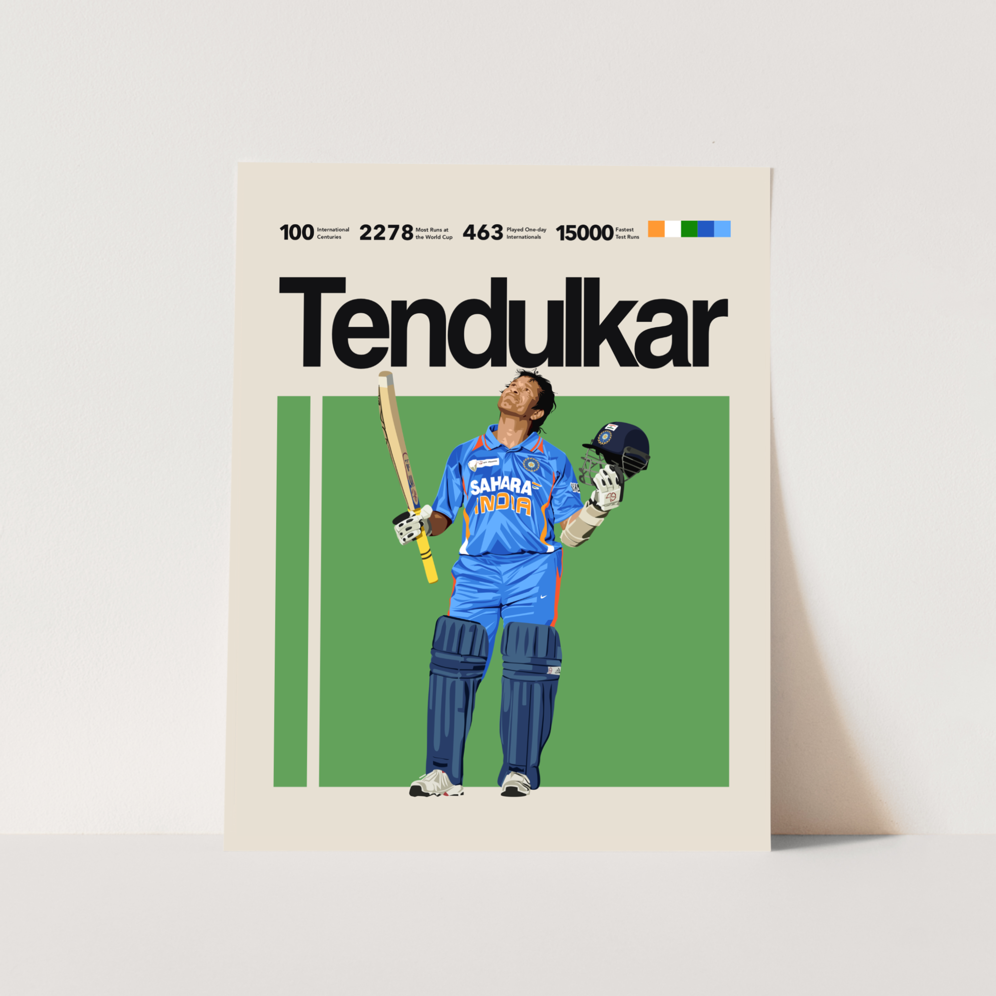 SACHIN TENDULKAR POSTER – ShootYourShotArt