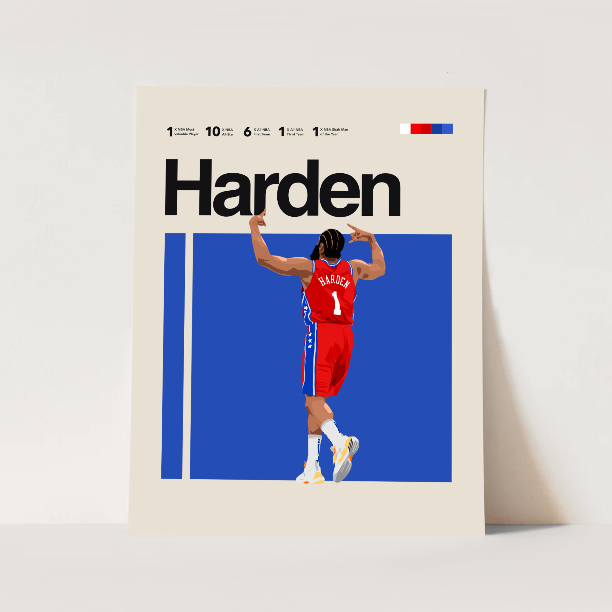 JAMES HARDEN POSTER – ShootYourShotArt