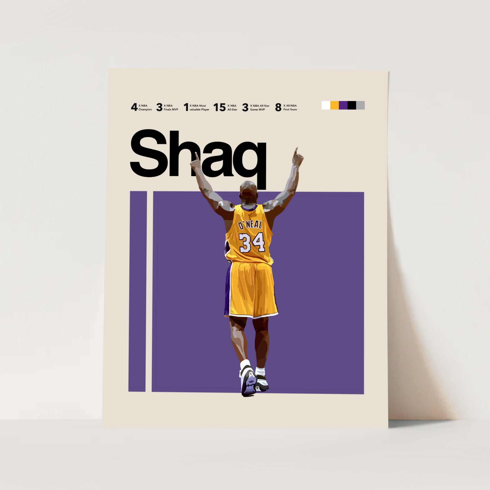 SHAQUILLE O’NEAL POSTER – ShootYourShotArt