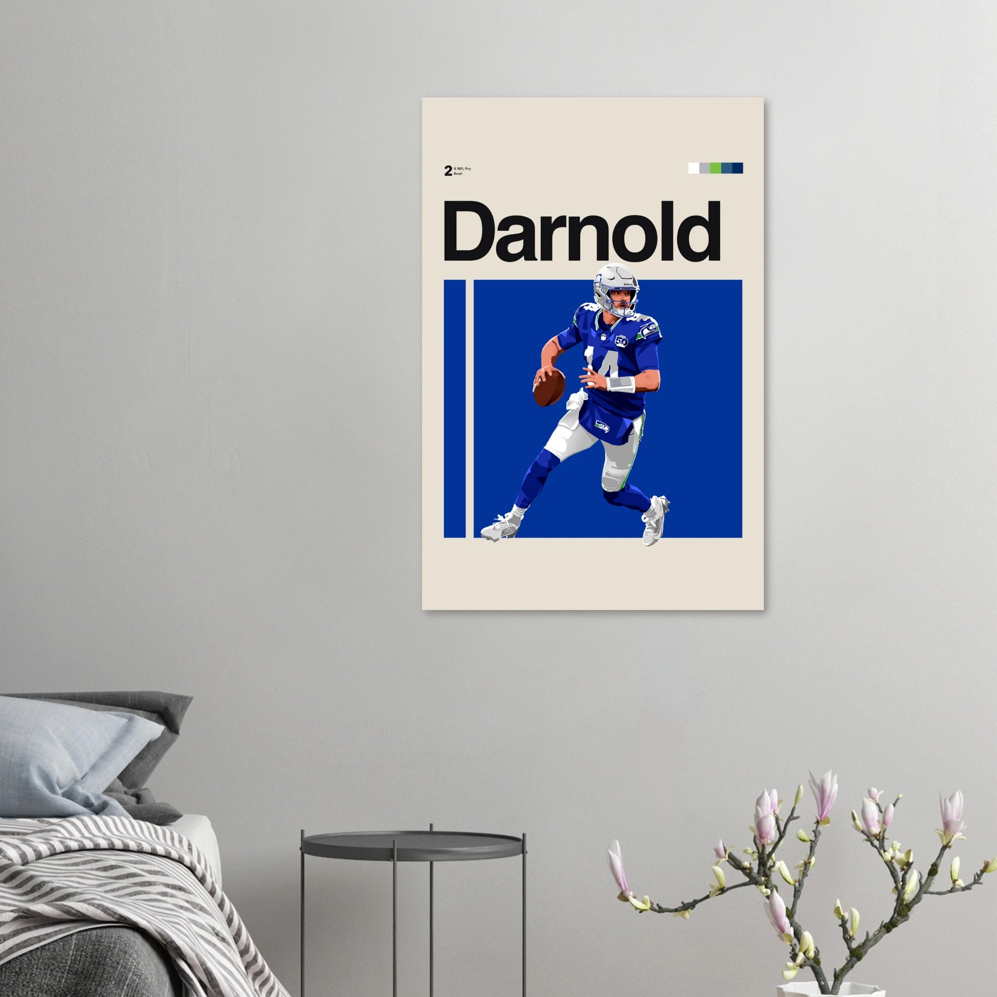 Sam Darnold Classic Matte Poster – ShootYourShotArt